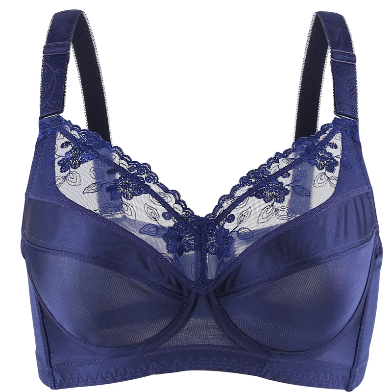 Women-s-Smooth-Sexy-Full-Coverage-Underwire-Non-Padded-Bra-34-36-38-40 ...