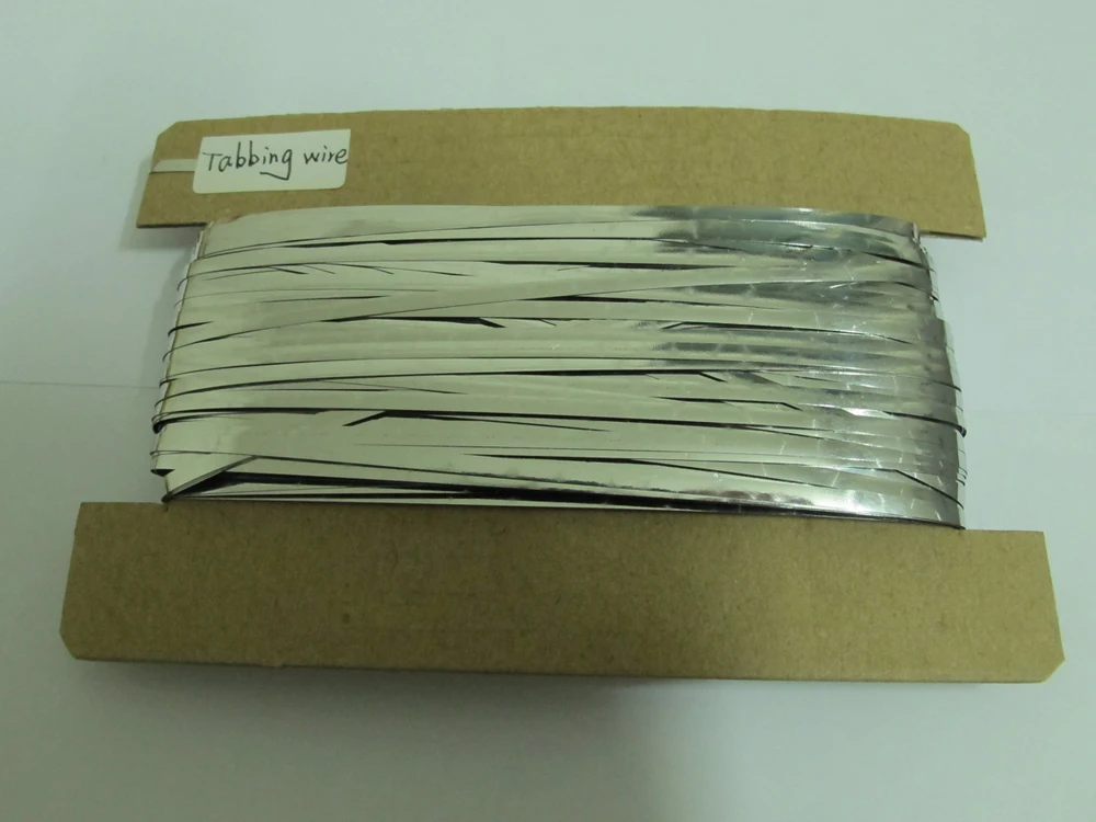 218 Meters Tabbing Wire PV Ribbon For Solar Cells Panel Solder DIY ...