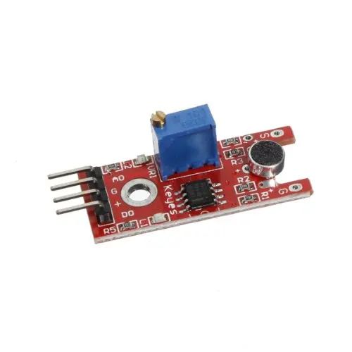 Microphone Sound Sensor Module - Operates at DC 4-6V