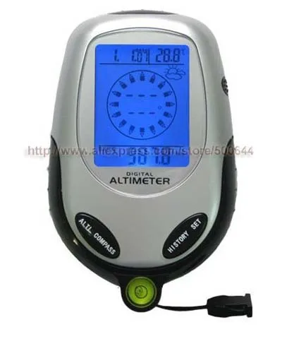 Handheld Digital Altimeter Compass Barometer Thermometer Weather ...