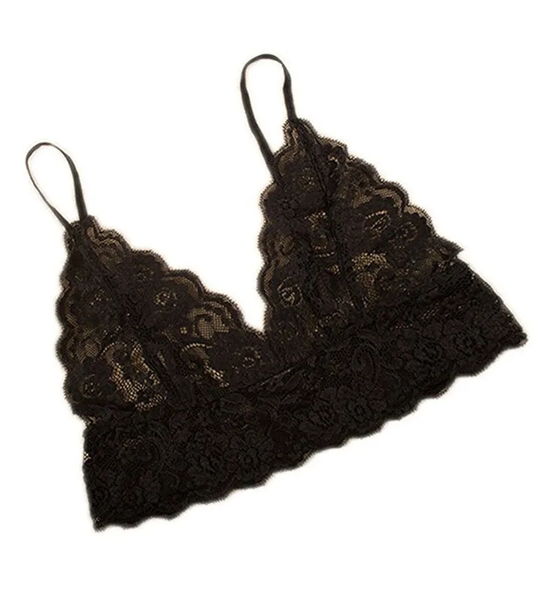 Buy Sexy Women Lace Floral Bralette Bralet Crop Tops