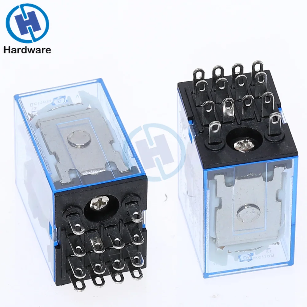 MY4NJ Coil DC12V DC24V AC110V AC220V HH54P 5A 220V Miniature Electromagnetic General Purpose Relay