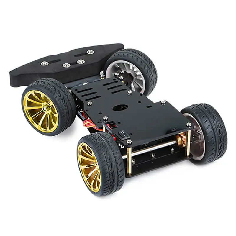 4WD RC Smart Car Chassis S3003 Metal Servo