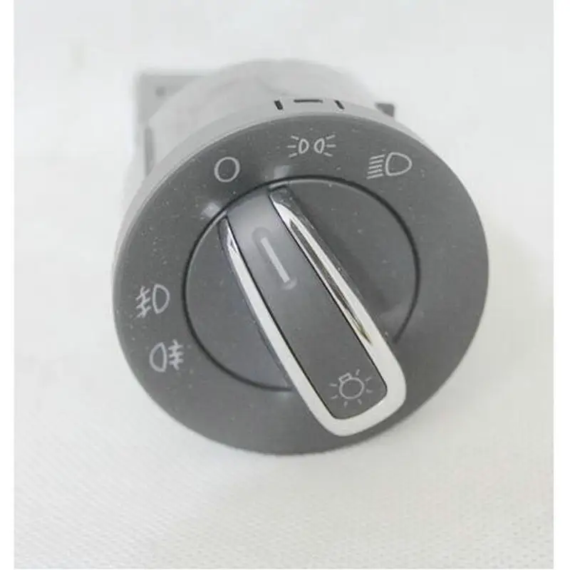 Chrome Car Headlight switch Control for 2011-2013 VW POLO 6R new Fabia ...