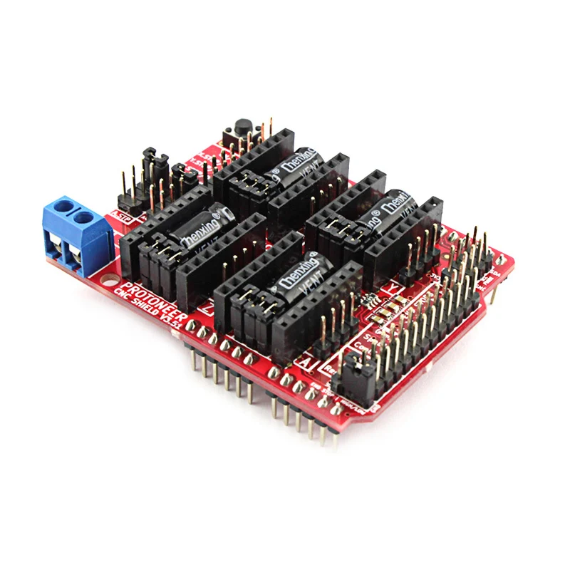 Elecrow CNC Shield V3.51 for Arduino GRBL v0.9 Compatible with PWM Spind Board DIY CNC Projects ...