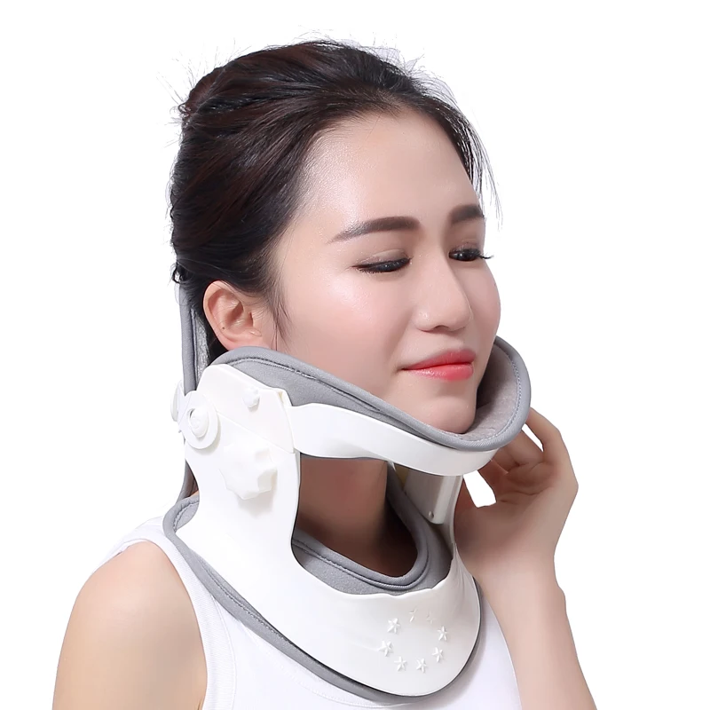 adjustable Cervical traction device with a neck stretcher neck collar ...