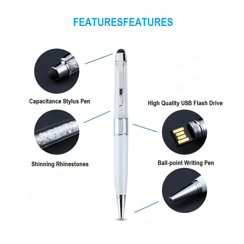 Stylus Pen with USB Flash Drive Pen Drive for wacom bamboo Touch Screen ...