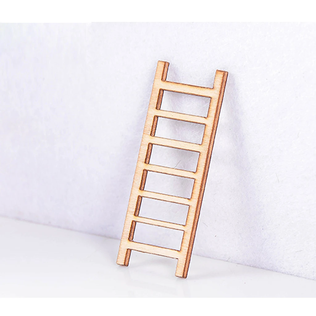 20x Micro Landscape Mini Ladders Crafts for Garden Bonsai Home ...