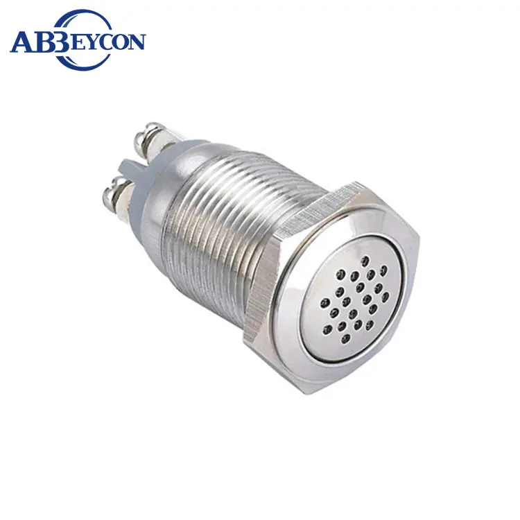 16109-IP67-16mm-DC12V-24V-AC110V-220V-flat-round-buzzer-metal-high ...