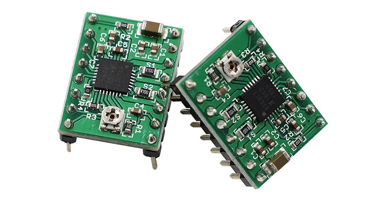 3D Printer Accessories A4988 Stepper Motor Driver Reprap 4988 Green ...
