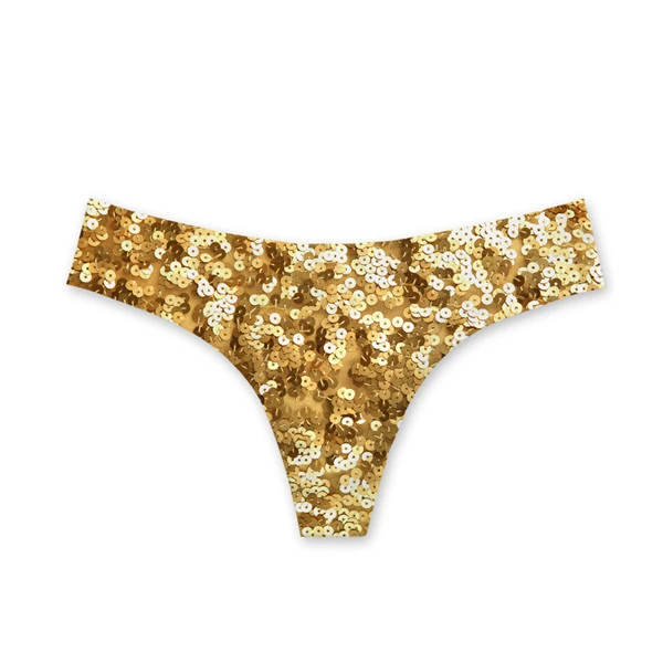 Buy Noisydesigns Sexy Golden Sequins Print Women