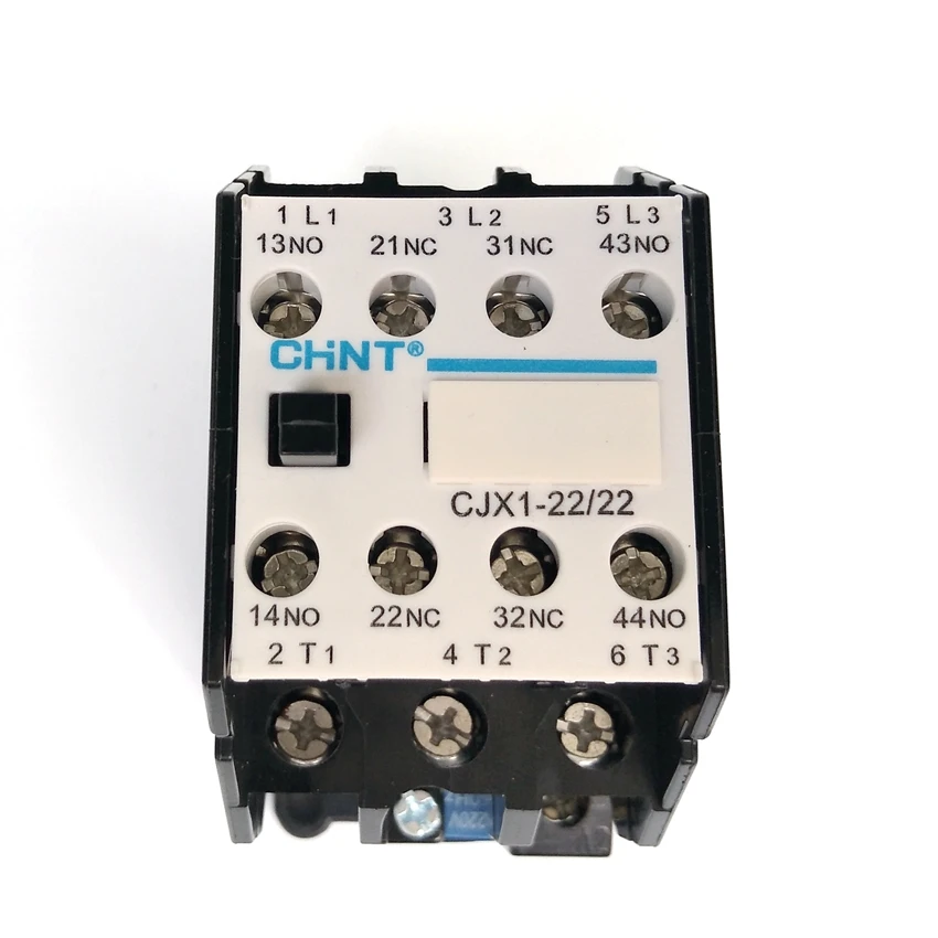 Original CHINT CJX1-22/22 2NO+2NC AC Contactor 50Hz AC220V AC380V AC110V AC36V AC24V (3TB)
