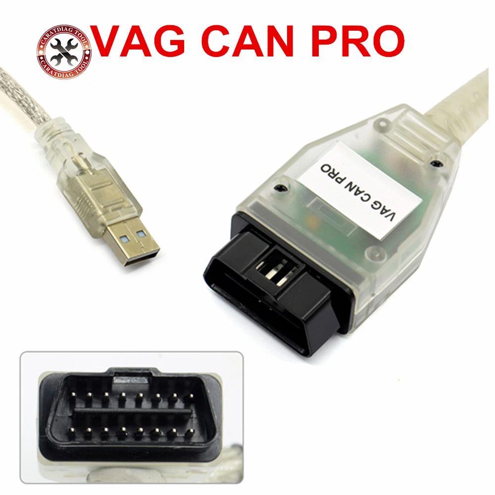 2018 Original VAG CAN PRO CAN BUS+UDS+K line S.W Version 5.5.1 VCP Scanner for Audi,VW etc with ...