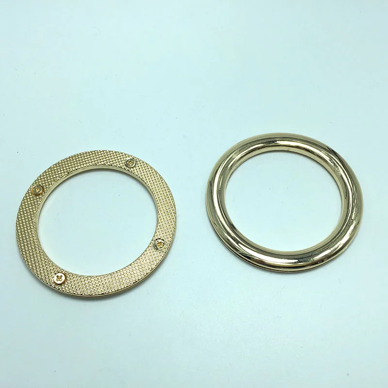 10 ojales grandes, ojal de tornillo, ojales de Metal con acabado dorado ...