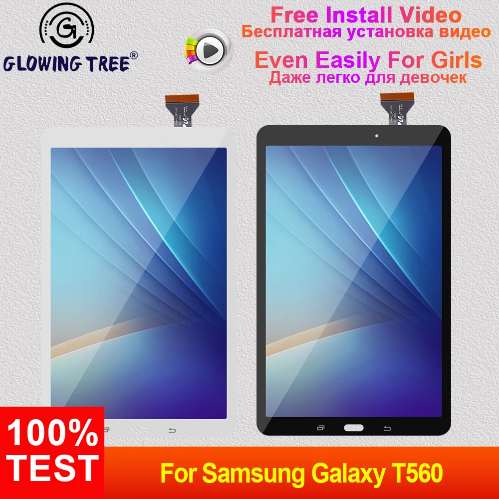 t561 lcd For Samsung Galaxy Tab E 9.6 T560 T561 SM T560 SM T561 Touch ...