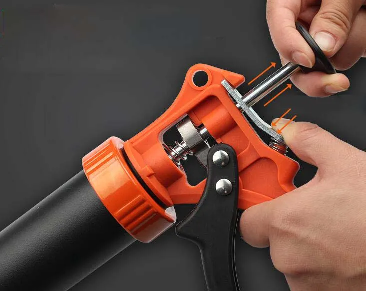 9/15 Inch Caulking Gun Aluminum Housing Sealant Metal Structural Glue ...