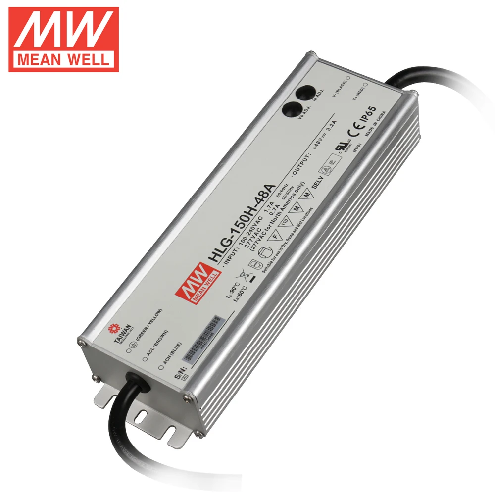 Taiwan Mean Well Hlg-150h-48a 150w 48v3.2a Switching Power Supply Led ...