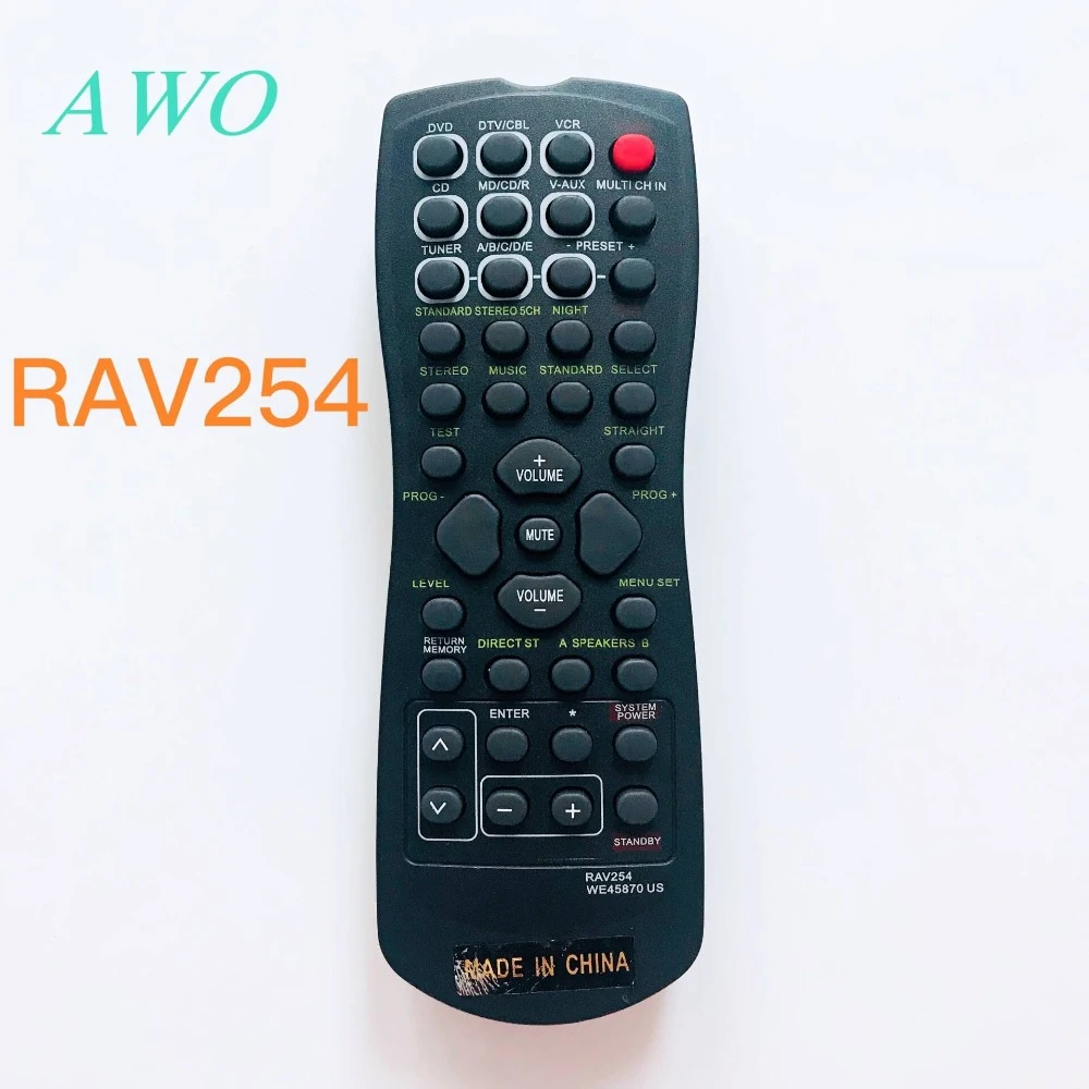 New RAV254 For Yamaha AV Power Amplifier Remote Controller with RAV22 ...