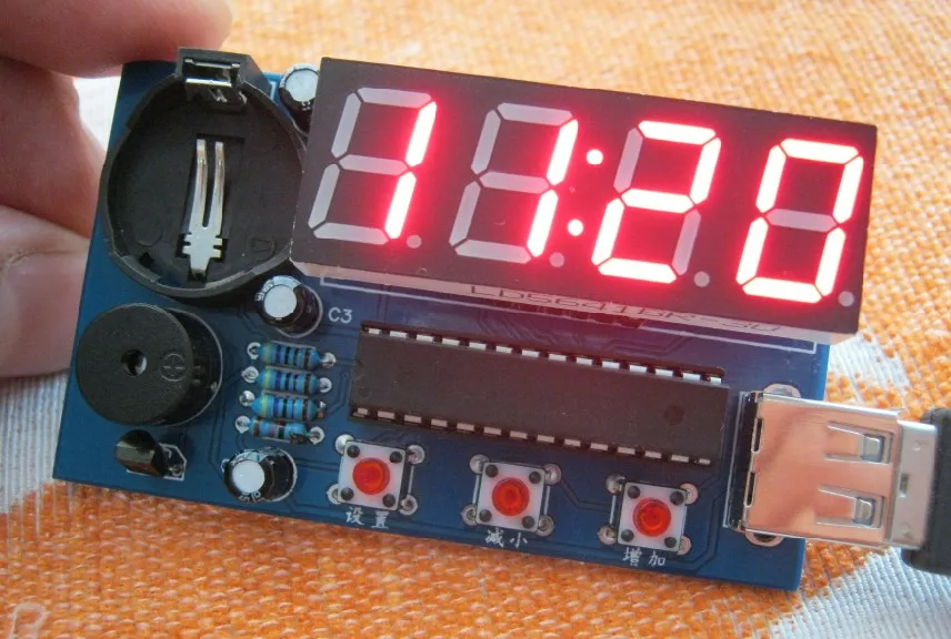 DS3231 High Precision Clock LED Digital Tube Electronic Clock ds3231-high-precision-clock-led-digital-tube-electronic-clock