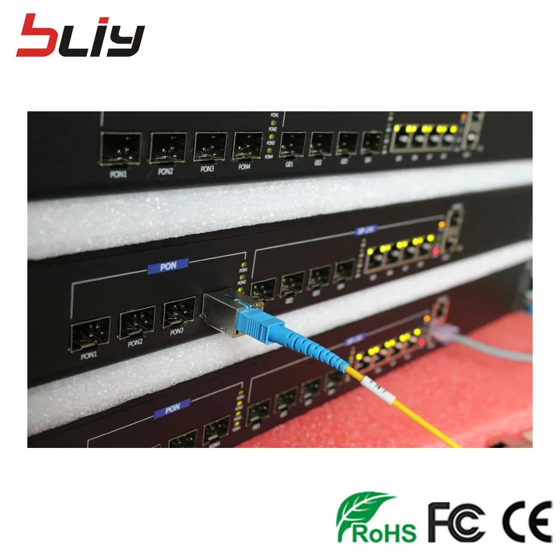 Bliy 4 pon Gpon olt epon olt ftth sfp module olt gpon onu fiber optic ...