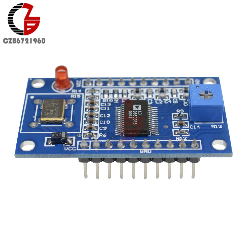 AD9850 DDS модуль генератора сигналов 0-40 МГц 2 синусоидальных волны и 2 квадратных фильтр ...