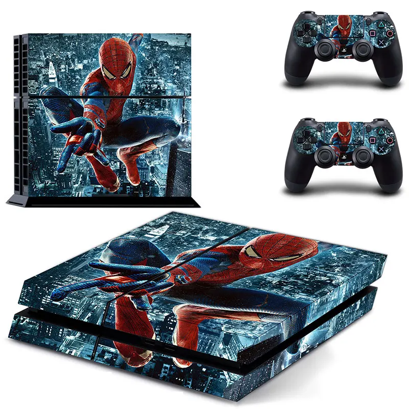 Spider-Man Skin Sticker for Sony PS4 PlayStation 4 Console and ...