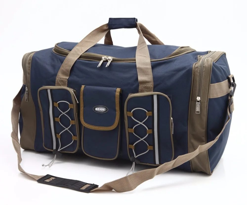 65l Large Capacity Travel Bag Men Women Waterproof Shoulder Travel ...