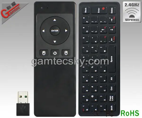 Bluetooth Remote Control With Keyboard 52Keys Support Windows / Android ...