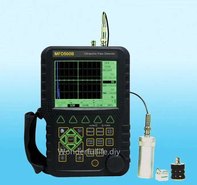 Mitech Ultrasonic Flaw Detector Defectoscope 0~9999mm MFD500B|detector ...