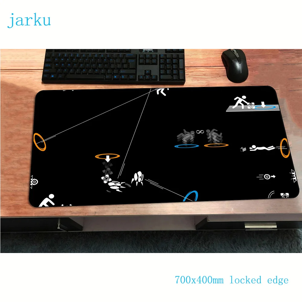portal 2 mouse pad gamer best seller 700x400x2mm notbook mouse mat ...