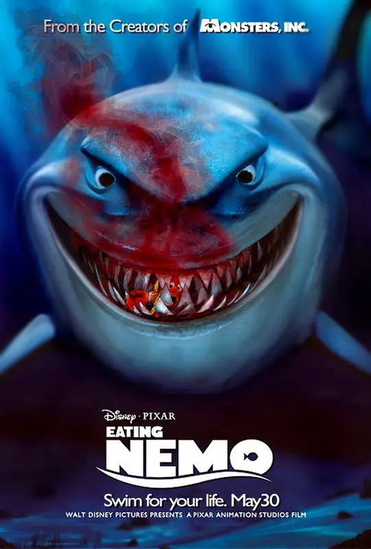 Finding Nemo Animação DY00233 Aventura Filme Filme de 14 "x 21" Poster ...