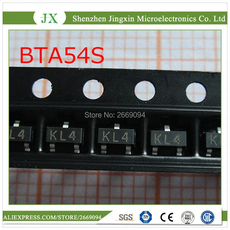 100PCS Schottky diodes BAT54S BAT54 KL4 0.2A/30V SOT23-in Replacement ...