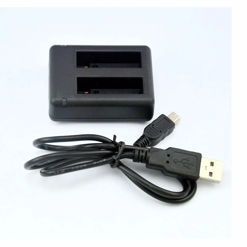 New AHDBT 401 USB Dual Port Battery Charger for Gopro Hero 4 HERO4 ...