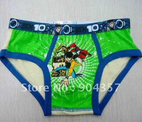 Kids Underwear Boys Underpants Triangle Shorts Pants Ben 10 Colorful ...