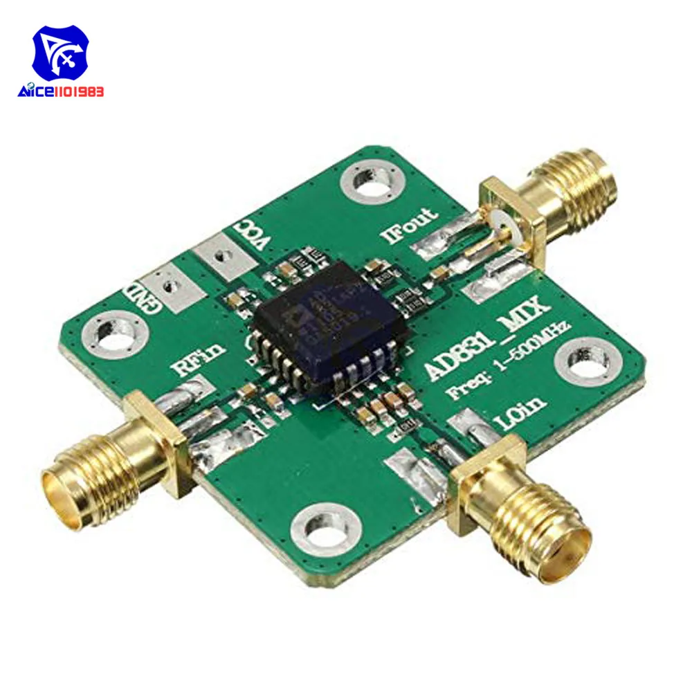 Ad831 High Frequency Rf Mixer Module 1 -500mhz Bandwidth Dual Balanced ...