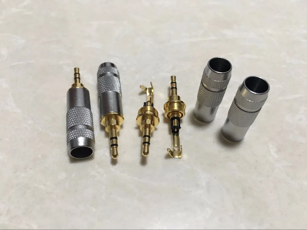 10pcs-mini-2-5mm-Stereo-male-Repair-Headphone-Plug-jack-Cable-Solder ...