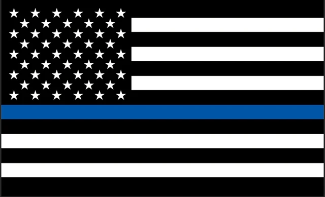 Aliexpress.com : Buy Thin Blue Line American Flag Police With ...