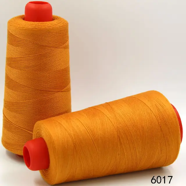 20S/3 cotton thread 0.35mm used for clothing fabric 3000m jean sewing ...