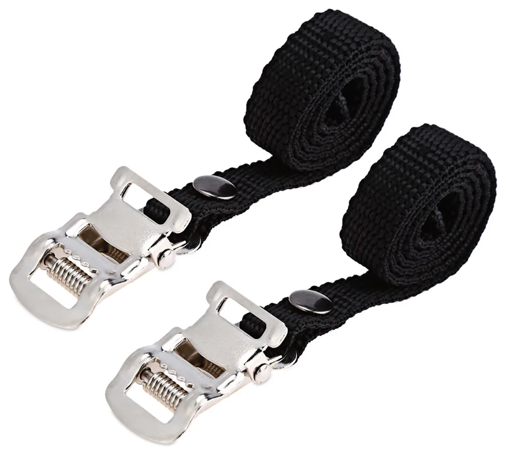 1 Pair Cycling Bike Bicycle Anti slip Nylon Pedal Toe Clip Strap Belt ...