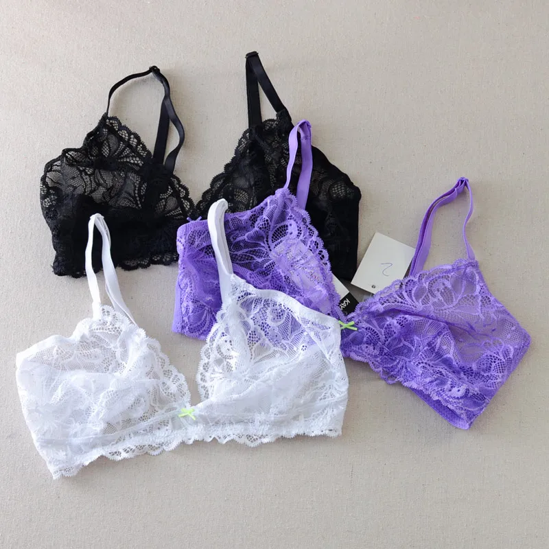 Multicolor-bralette-sexy-lace-perspective-bra-ultra-thin-fashion ...