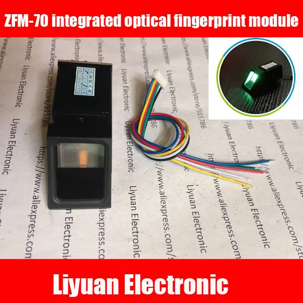ZFM-70-integrated-optical-fingerprint-module-green-LED-backlighting ...