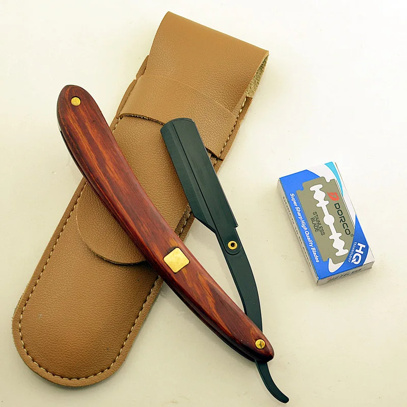 1 X Pure Wood Shaving Razor/Cut Throat Razors/Men Razor(coolcut)+ Free ...