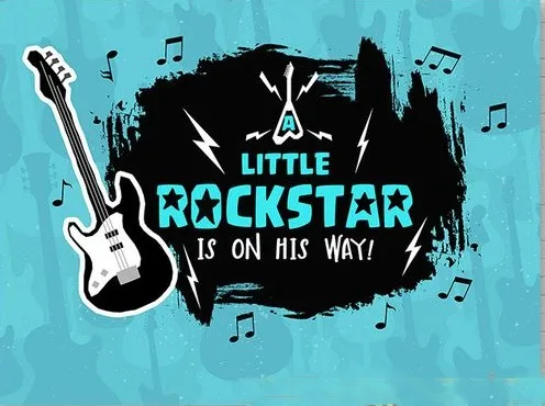 Blue Rockstar Background
