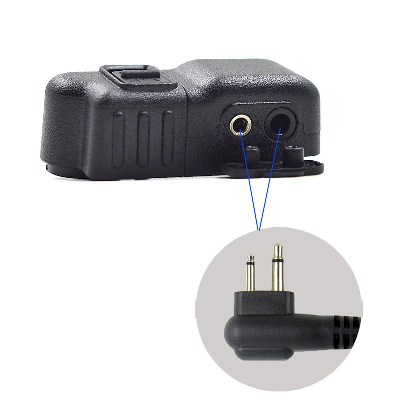 Xqf Walkie Talkie Audio Adapter Connector For Motorola Mtp3550 Mtp3500 ...