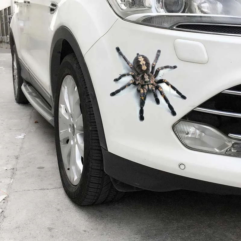 3D Spider Car Sticker Window Sticker Decal Car Styling Vivid Funny ...