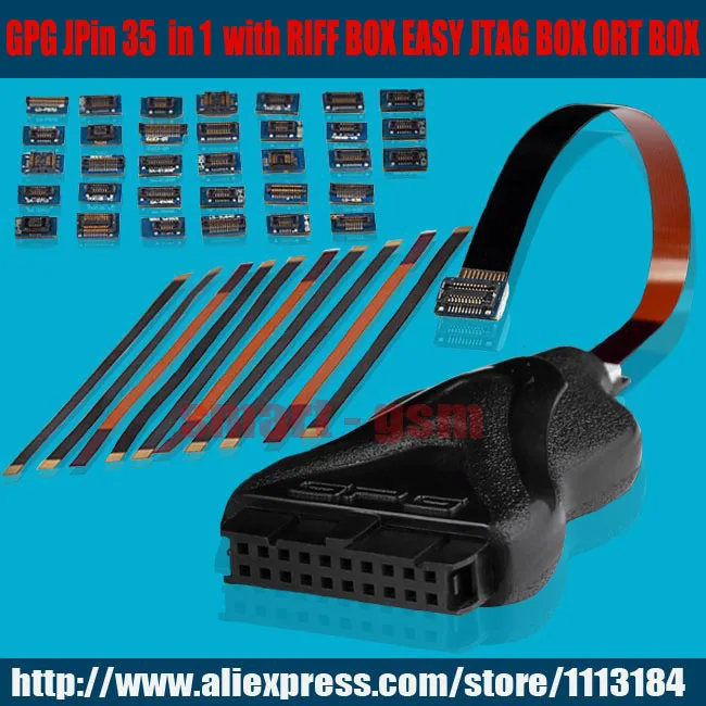100% Original GPG JPIN 35 in 1 for riff box ,jtag box, emmc box, ort ...