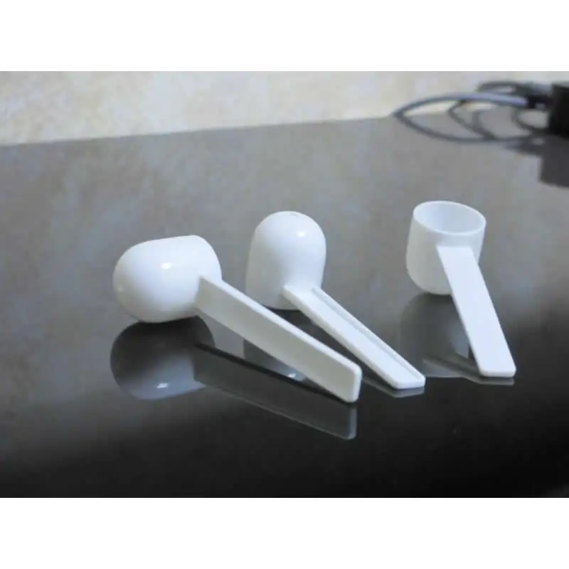 Free Shipping 100pcs Professional White Plastic 5 Gram 5g Scoops/Spoons ...