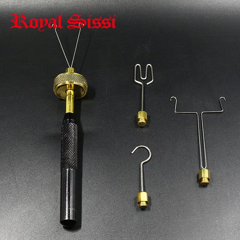 Royal Sissi fly tying Dubbing Spinner with 4 head attachments Brass ...