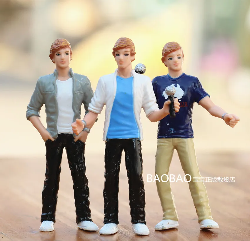 Pvc Figure Man Handsome 3pcs/set - Action Figures - AliExpress