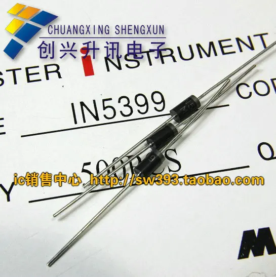 Free Delivery.1N5399 IN5399 new line 1.5A 1000V diode rectifier diode ...